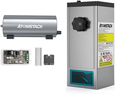 ATOMSTACK M100 Lasermodul 20 W optische Leistung 130 W Quad-Laserkopf ...