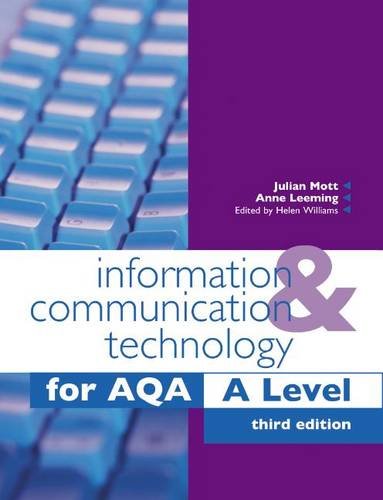 Buy Information and Communication Technology for AQA a Level Book ...