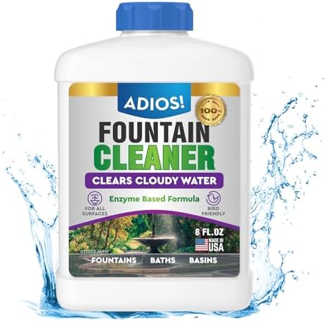 Amazon.com : Alpine Corporation 8 oz. Floor Fountain Cleaner for Foam ...