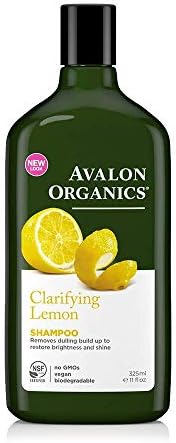 Amazon.com : Avalon Organics Clarifying Lemon Shampoo, Removes Buildup ...