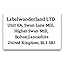 240 Personalised Return Address Labels White Sticky Labels Stickers ...