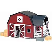 Amazon.com: Terra by Battat – Wooden Animal Barn – Toy Barn Farm Toys ...