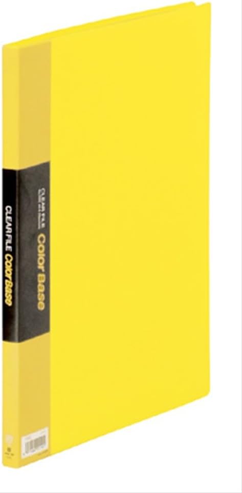 Amazon.co.jp: キングジム クリアファイル シンプリーズ 透明 40ポケット A4タテ 黄 186TSPW-Y : 文房具・オフィス用品