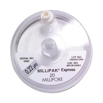 EMD Millipore MPGP04001 Millipak Express 40 Filter Unit, 0.22µm Size ...