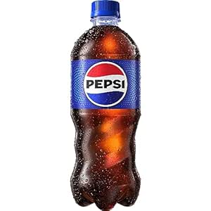 Amazon.com : Pepsi, 20 Fl Oz Bottle : Soda Soft Drinks : Grocery ...