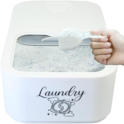 Amazon.com: Skywin- Laundry Pods Container (Clear)with Slide Lid(Grey ...