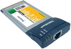 TRENDnet 10/100Mbps PCMCIA Card : Amazon.co.uk: Everything Else