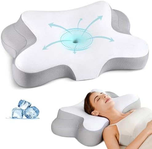 Amazon.com: Sleep Doctor Approved Cervical Neck Pillow for Sleeping ...
