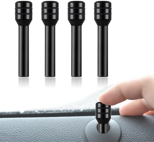 Amazon.com: 4PCS Automotive Door Lock Knobs, Safety Door Lock Pin ...