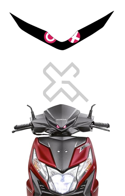 Grayfixx Eye Design Graphics for Dio Bs6 Drl : Amazon.in: Car & Motorbike