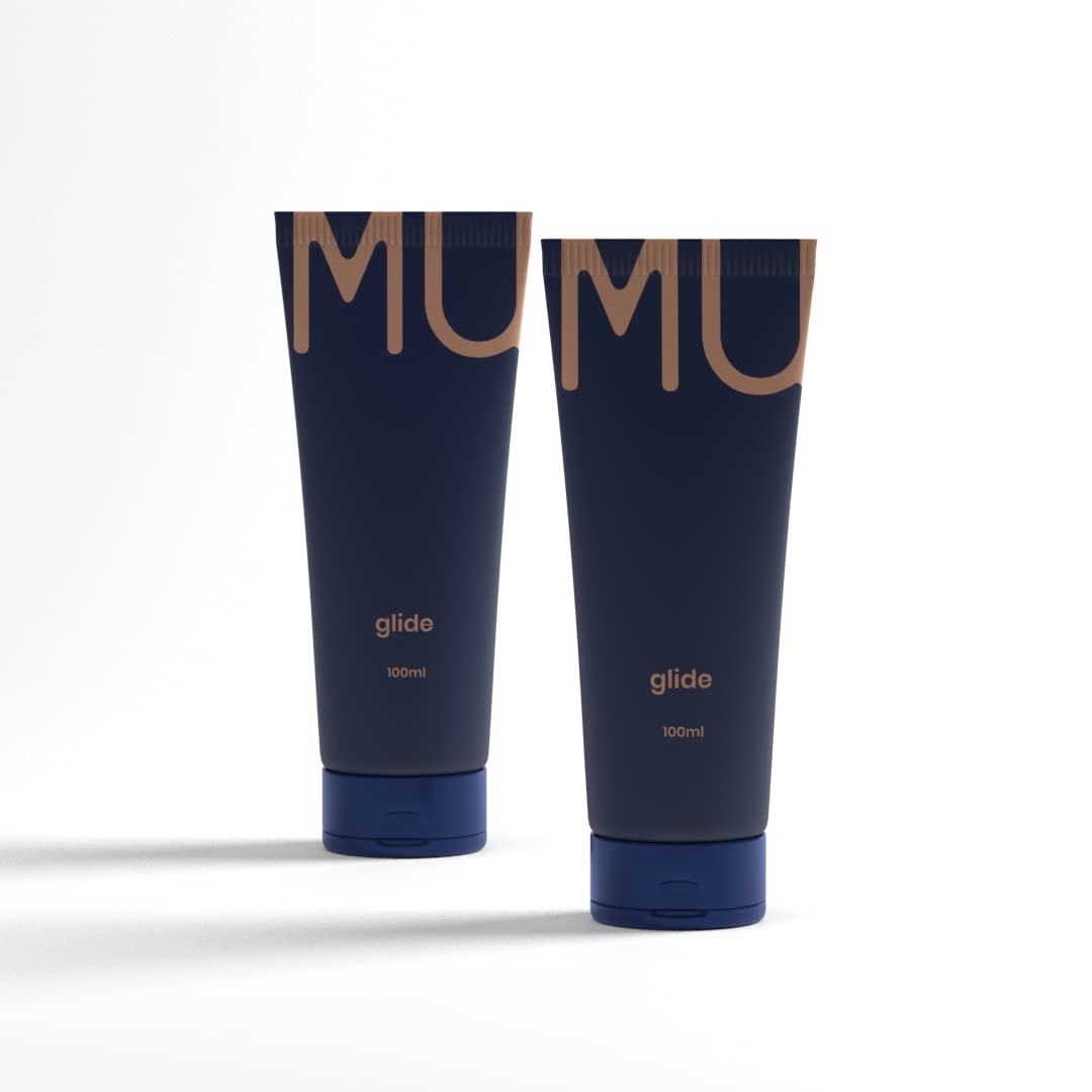 MYMUSE Glide Aloe Water Based Lube Jelly (2 x 100 ml) | Men & Women | Natural Ingredients | Non ...