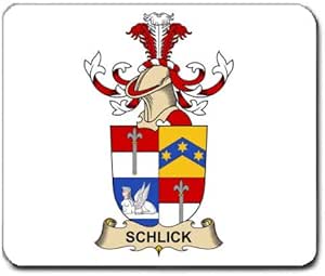Amazon.com: Schlick Family Crest Coat of Arms Mouse Pad : Office Products