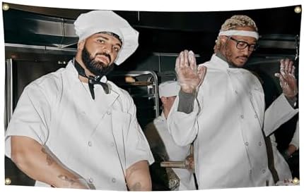 Amazon.com : Drake Funny Music Flags Rap Album 3 × 5 Feet With Four ...