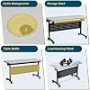 Amazon.com: Conference Table,Modular Folding Conference Room Tables ...