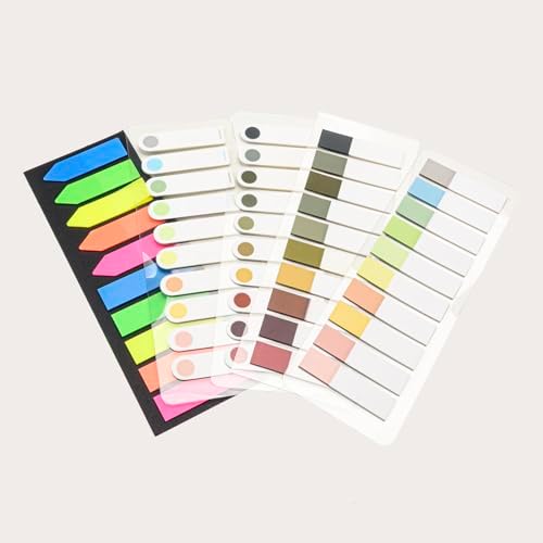 Amazon.com : 200 Pcs Blue Sticky Index Tabs, Page Markers Notes Tabs ...