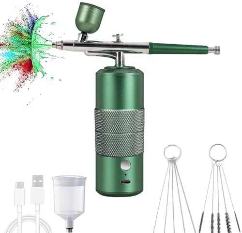 Portable Airbrush Kit - Handheld Air Brush, Model Spray Gun Kits ...