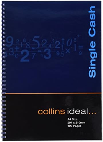 Ideal - A4 Cashbook Wiro Single Cash - 120 Pgs : Amazon.co.uk ...