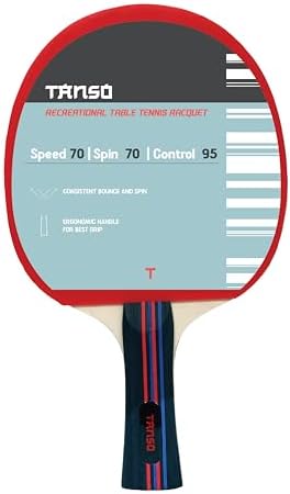 GKI Fasto Table Tennis Racquet, Wood, Red : Amazon.in: Sports, Fitness ...