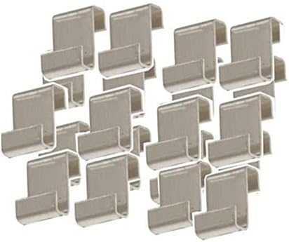 Set of Greenhouse Glass Glazing Clips Stainless Steel Glass Pane Fixing ...