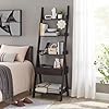 Amazon.com: Lovitgo Ladder Shelf, 5 Tier Ladder Bookshelf with Power ...