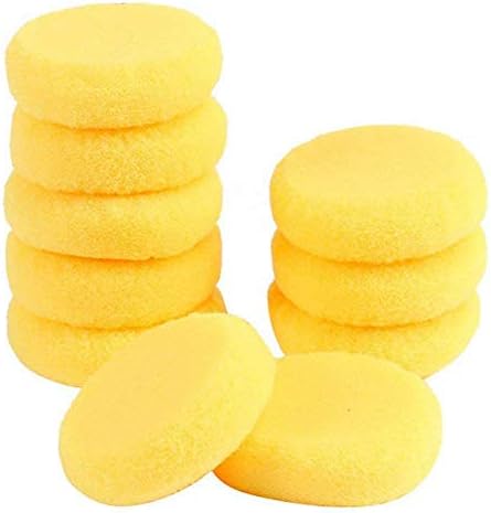 10pcs Round Synthetic Artist Paint Sponge Craft Sponges for Painting ...