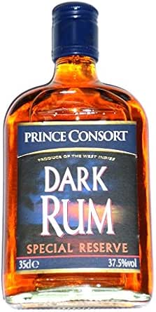 Prince Consort Dark Rum 35cl Half Bottle : Amazon.co.uk: Grocery