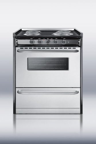 Amazon.com: Slide-in Electric Range In 30"" Width With Stainless Steel ...