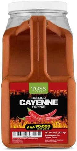 Amazon.com: Extreme Hot Cayenne Pepper Powder Bulk 90,000 Heat Units 6 ...