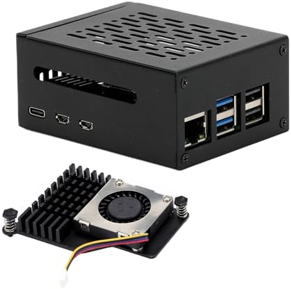 Amazon.com: KKSB Case for Raspberry Pi 5 with Space for Hats, Add-on ...