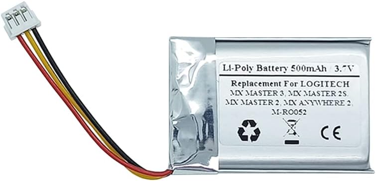 Amazon.com: STARNOVO 500mAh 3.7V Replacement Battery for Logitech MX ...