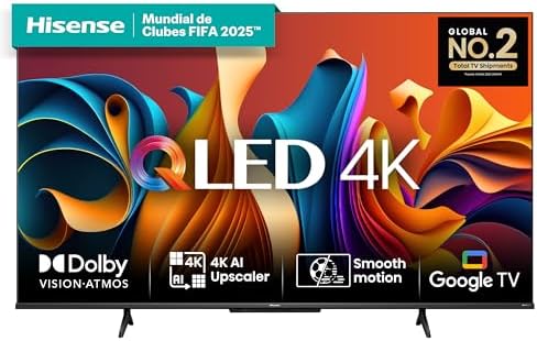 Smart TV QLED 75" 4K Toshiba 75C450NS Google TV 3 HDMI 2 USB Wi-Fi ...