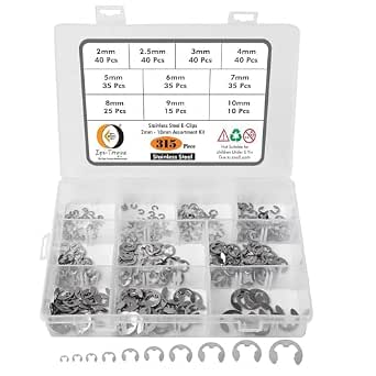 Epi-Torque; The Epic Torque #Doityourself SS E-Clip Assortment Set ...