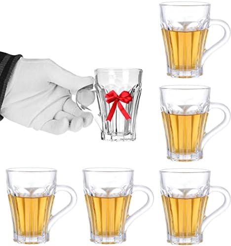 Glass Tapri Chai Glass Set – Authentic Indian Tea Glasses, Set of 6 ...