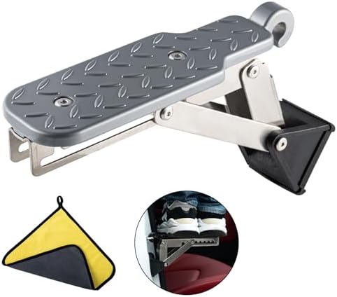 Amazon.com: Foldable Car Door Step Universal Fit: Truck Door Step for ...