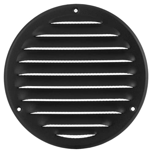 125mm / 5 inch Metal Anthracite Ventilation Grille with Insect ...