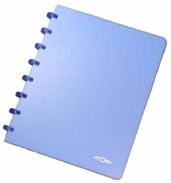 Amazon.com: Atoma PP Cover Notebook A5 Blue at – 41357 – Bl: 4977870315328: Books