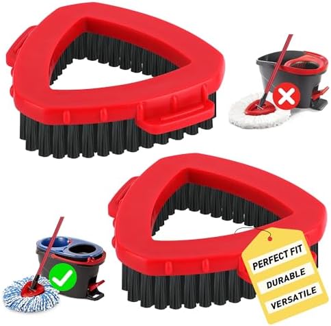 Amazon.com: Scrub Brush for O-Cedar RinseClean, Scrubber Mop Head for ...