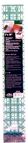 Amazon.com: OmniEdge 3"x18" Ruler : Arts, Crafts & Sewing