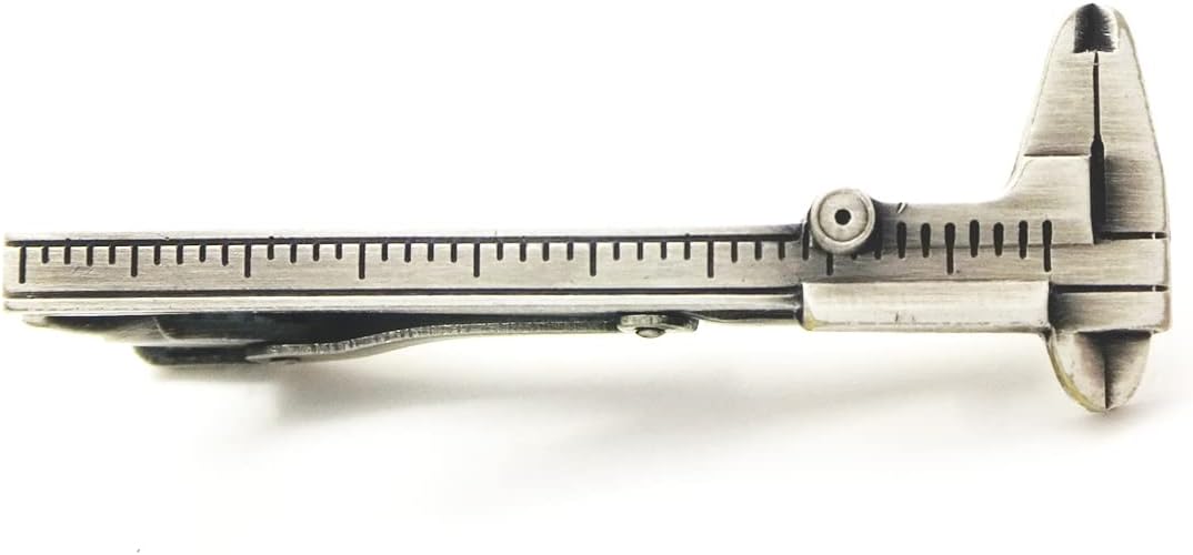 Amazon | [サクセサリー] successory 日本製 モチーフ タイピン ノギス 測定器 のぎす (アンティーク銀（古美 ...