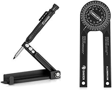 Amazon.com: Saker Multi-function Scribing Tool&Saker Miter Saw ...