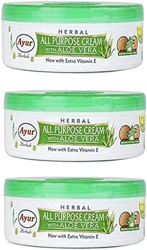 Amazon.com : MIYUU Ayur Herbal All Purpose Cream with Aloe Vera 200ml ...