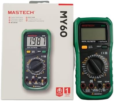 Mastech MY60 Digital Multimeter - Reliable and Versatile Measurement ...