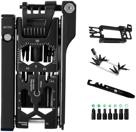 Amazon.com: 38 in 1 Bike Multi Tool Kit, Bike Multitool Repair Kit with ...