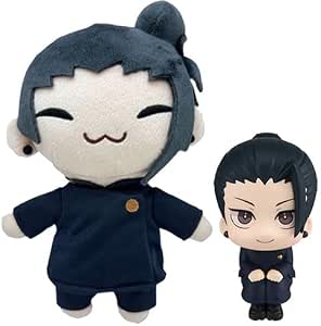 Amazon.com: MABAIUDE JJK Figure and JJK Plush Set Geto Suguru Look Up ...