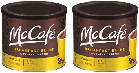 Amazon.com : McCafé Breakfast Blend Light Roast Ground Coffee (30 oz ...