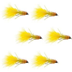 The Fly Fishing Place Conehead Autumn Splendor Buggers Streamer Fly ...