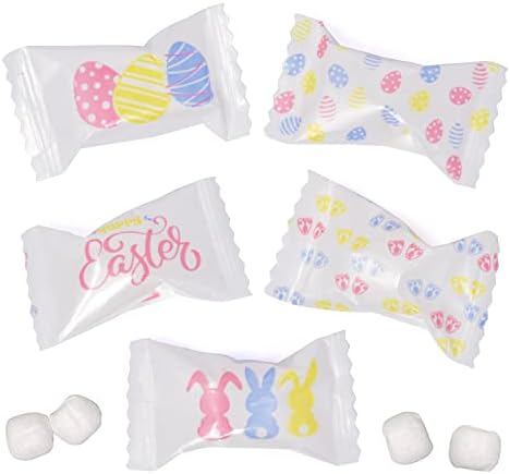 Amazon.com : Gift Boutique Happy Easter Butter Mints Candy Bags 100 ...