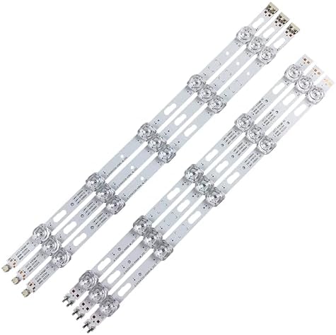 Amazon.com: PANMILED 8pcs LED Backlight Strips for Samsung 55'' TV UE55TU7005 UE55TU7025 ...