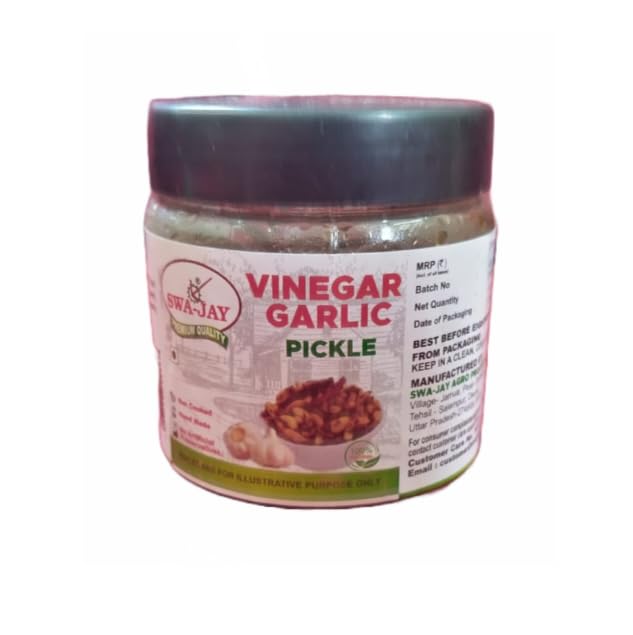 Swa-Jay Vinegar Garlic Pickle : Amazon.in: Grocery & Gourmet Foods