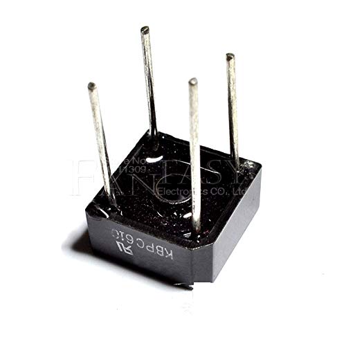5PCS KBPC610 BR610 DIODE Bridge 1000V 6A BR-6 Bridge Rectifier New and ...